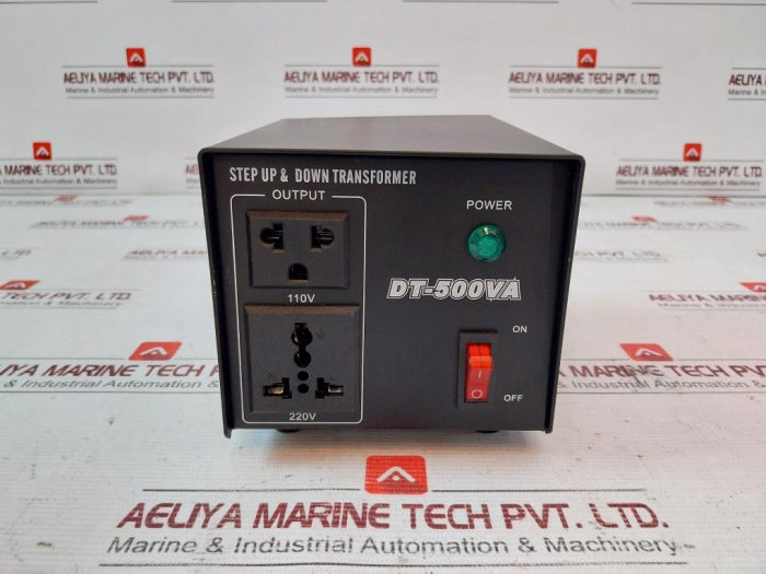 Sine Wave Dt-500Va Step Up & Down Transformer 110V-220V 500W 50/60 Hz ...