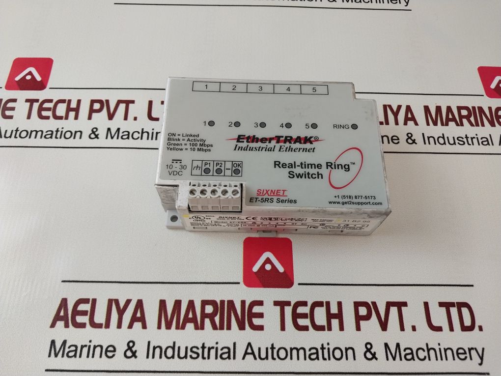 Sixnet Et-5Rs Series Industrial Ethernet Real-time Ring Switch Et-5Rs ...