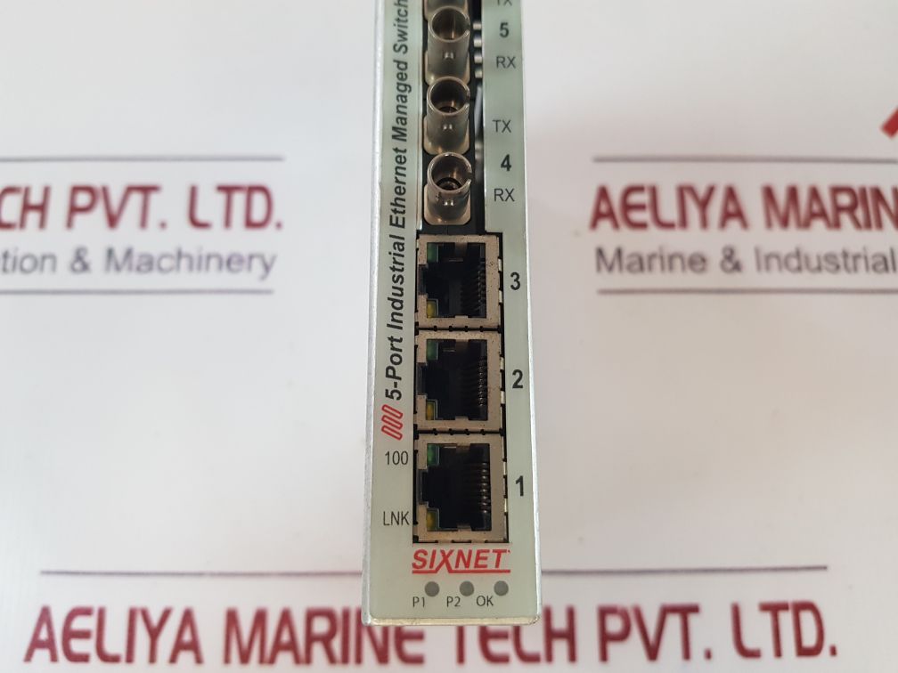 Sixnet Slx-5Ms-4St 5-port Industrial Ethernet Managed Switch – Aeliya ...