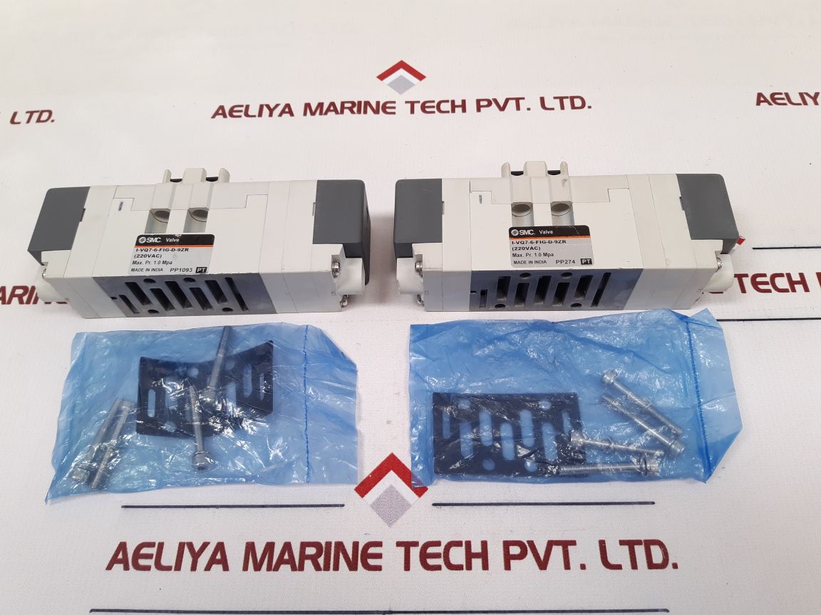 Smc I-vq7-6-fig-d-9Zr (220Vac) Iso Solenoid Valve New – Aeliya Marine