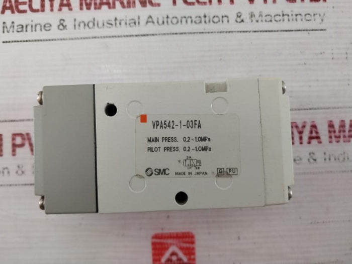 Smc Vpa542-1-03Fa Pneumatic Solenoid Valve Vpa01Aa09 – Aeliya Marine