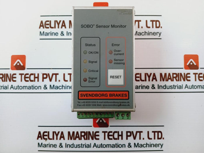 Sobo Sensor Monitor – Aeliya Marine