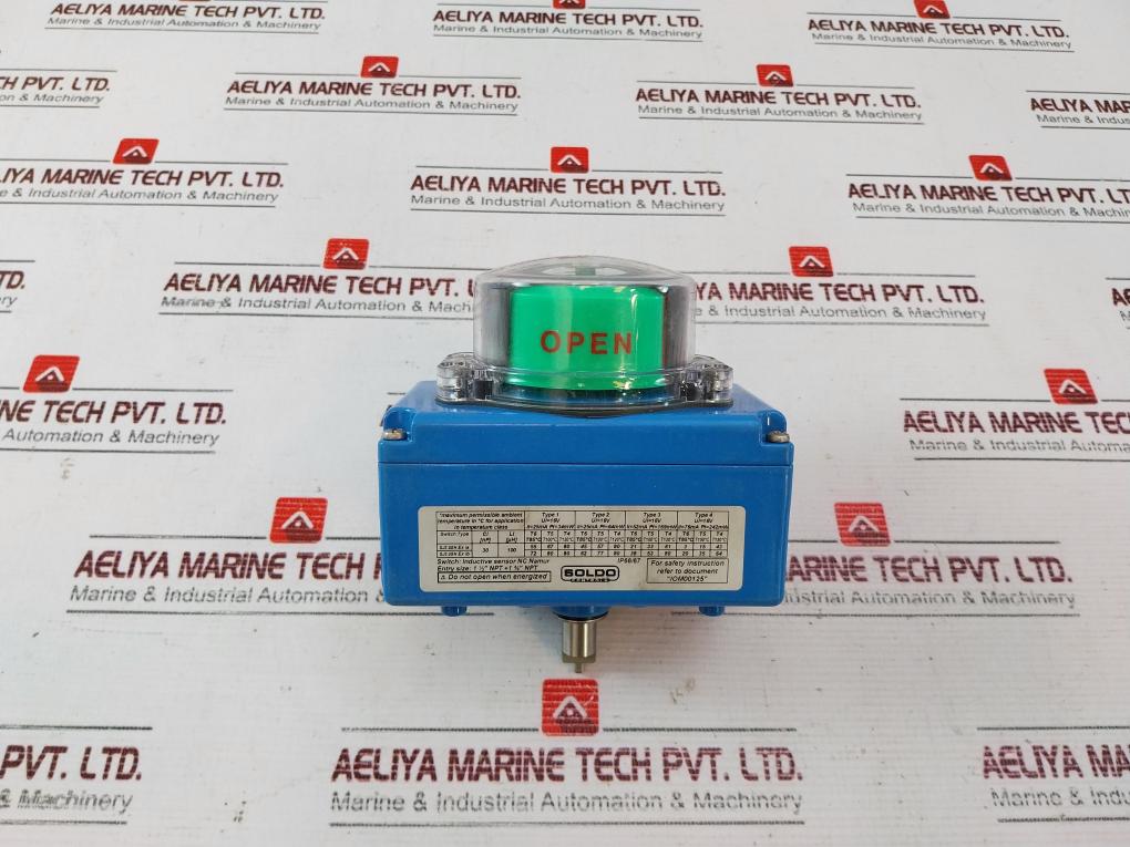 Soldo Controls Sf62281-n0C11A4 Limit Switch Ip66/67 – Aeliya Marine