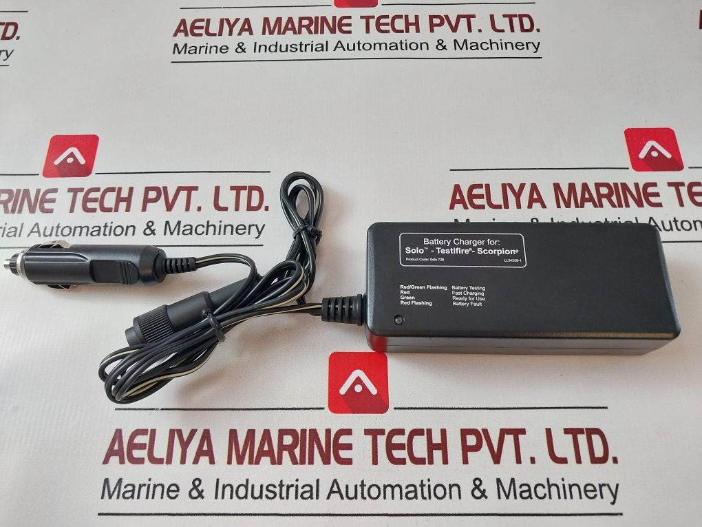 Solo Testifire Scorpion 726 Battery Charger Kit – Aeliya Marine
