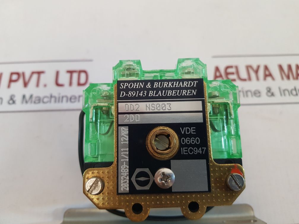 Spohn & Burkhardt D-89143 Joystick Control Switch – Aeliya Marine