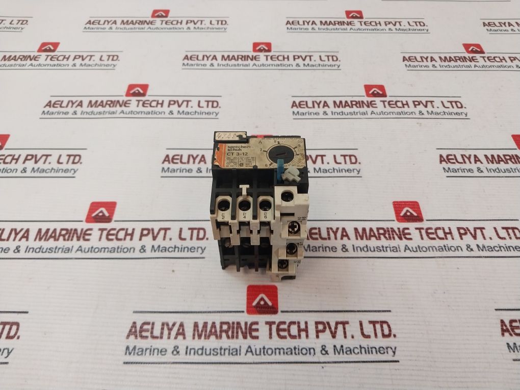 Sprecher+Schuh Ct 3-12 Thermal Overload Relay – Aeliya Marine