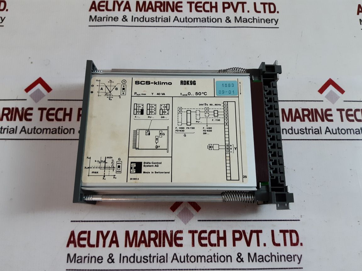 Staefa control system scs-klimo rdk9g controller with box – Aeliya Marine