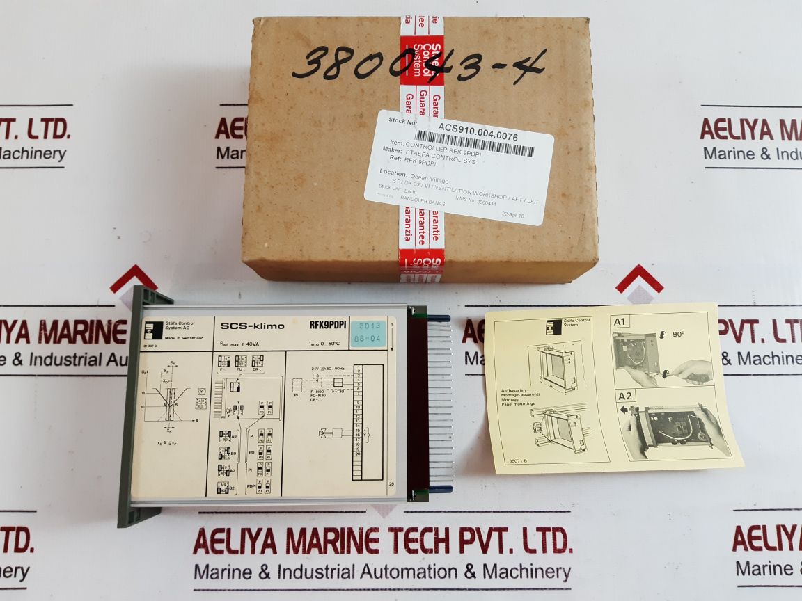 Staefa control system scs-klimo rfk9pdpi controller – Aeliya Marine ...
