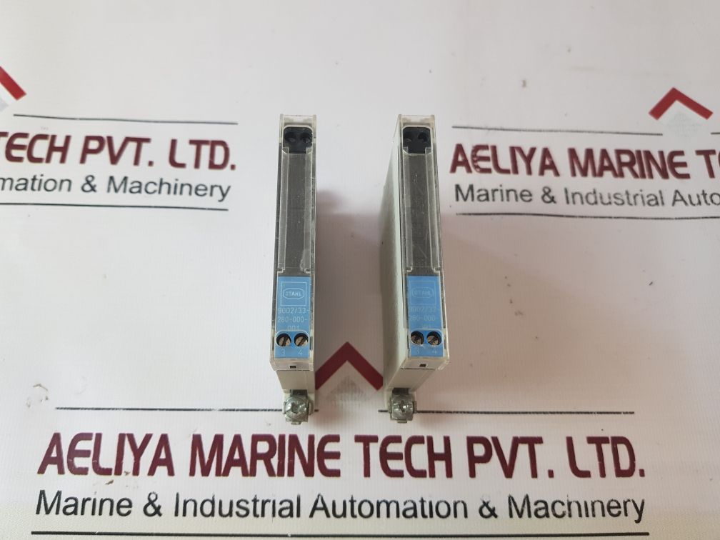 Stahl 9002/33-280-000-001 Dual-channel Safety Barrier – Aeliya Marine