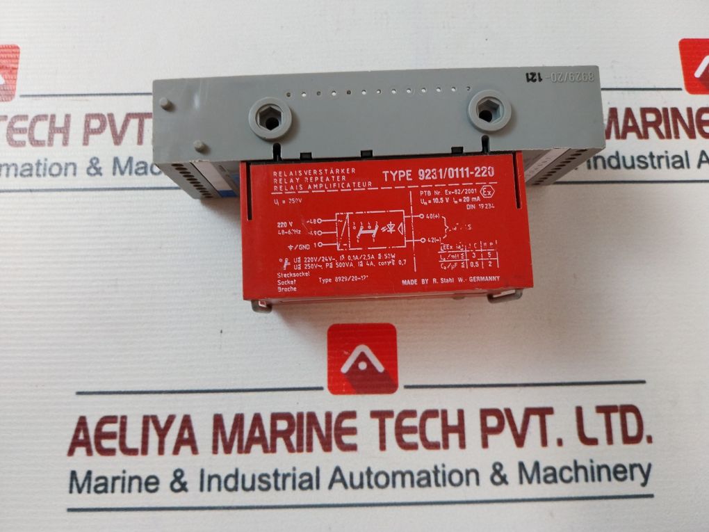 Stahl 9231/0111-220 Repeater Relay – Aeliya Marine