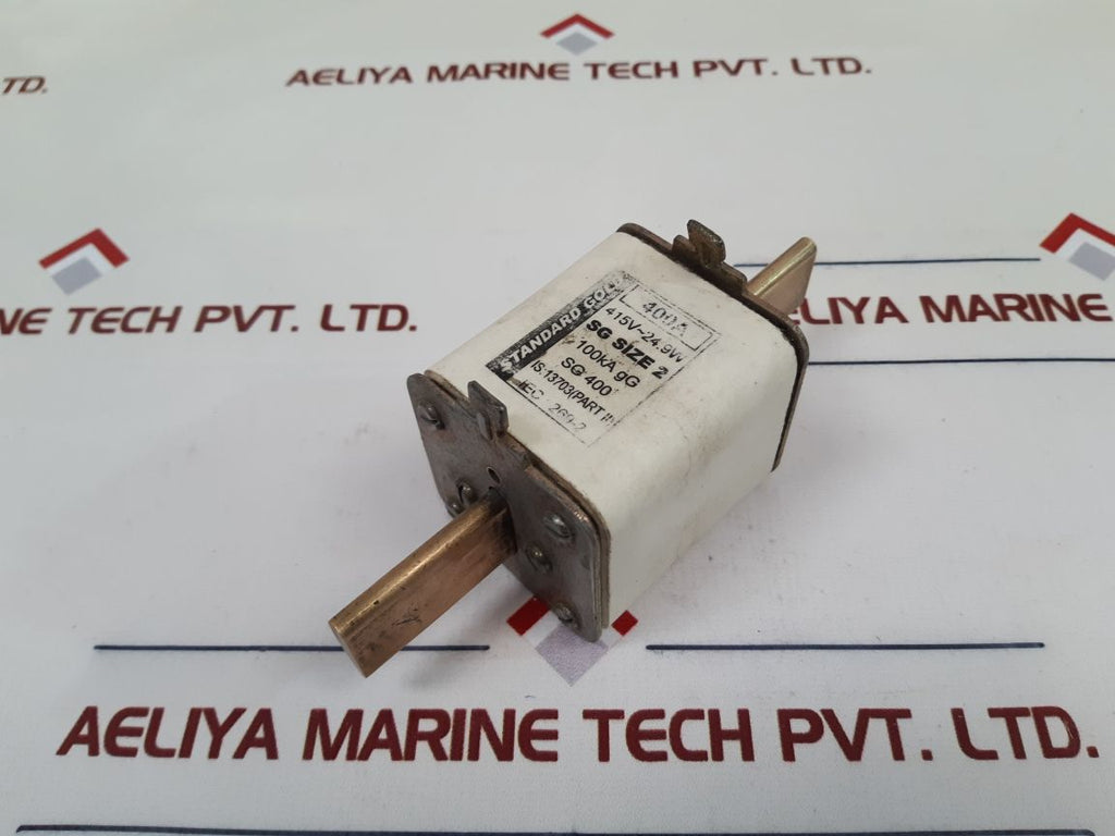 Standard Gold 400A Fuse 415V~24.9W – Aeliya Marine