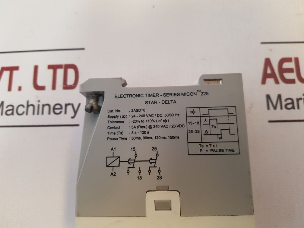 Star-delta Gic 2Asdt0 Electronic Timer- Series Micon 225 – Aeliya Marine