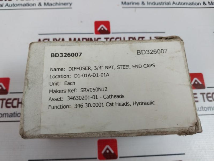 Stauff Srv-050-n12 Diffuser 3/4â€ Npt Steel End Caps – Aeliya Marine