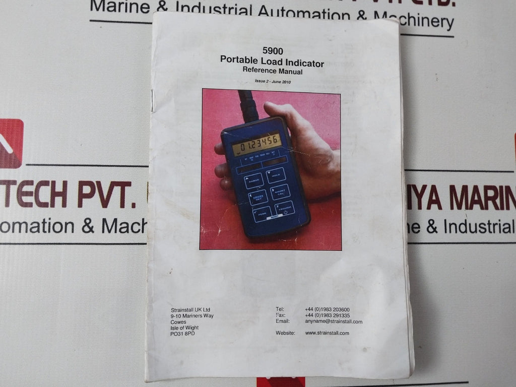 Strainstall 5900 Portable Load Indicator – Aeliya Marine