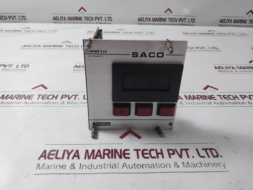 Stromberg Saco Swmr 2J4 Display Module Alarm Handling Unit Swmz 1739 ...