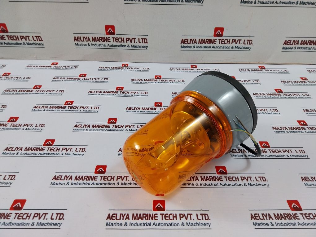 Sunbeam Ehs-220 Rotating Yellow Light Oo/Ac-ehs 220V Ehs-12 Dc 12V 55W ...