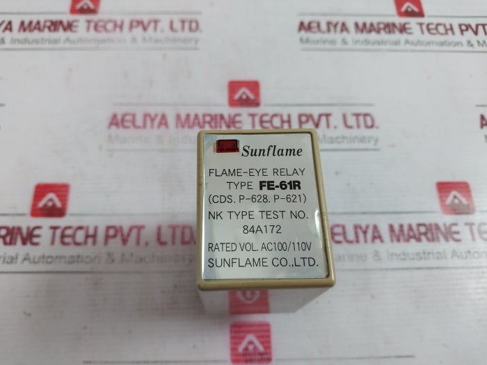Sunflame Fe-61R Flame Eye Relay 84A172 Ac100/110V – Aeliya Marine