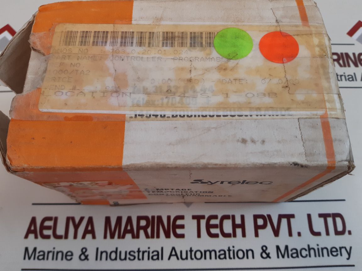 Syrelec 1000 Ta2 Programmable Logic Controller – Aeliya Marine