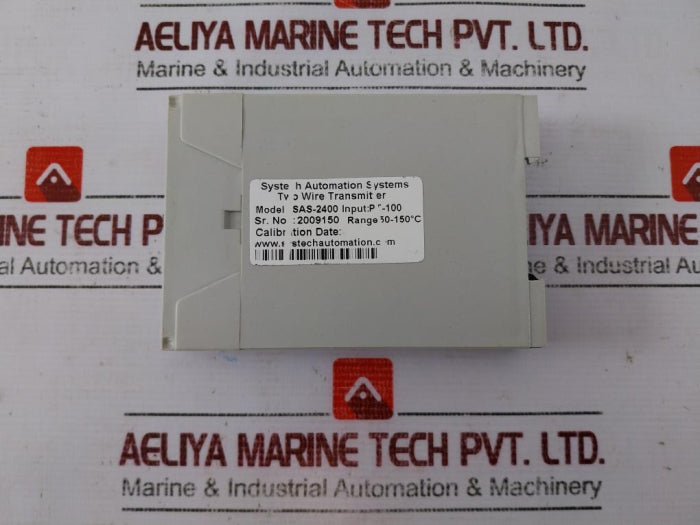 Systech Automation Sas-2400 Two Wire Transmitter Pt-100 50-150 C ...