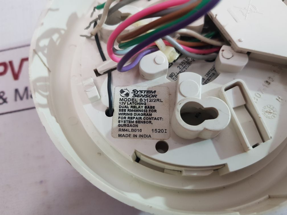 System Sensor 2351E Conventional Optical Photo Smoke Detector With B31 ...