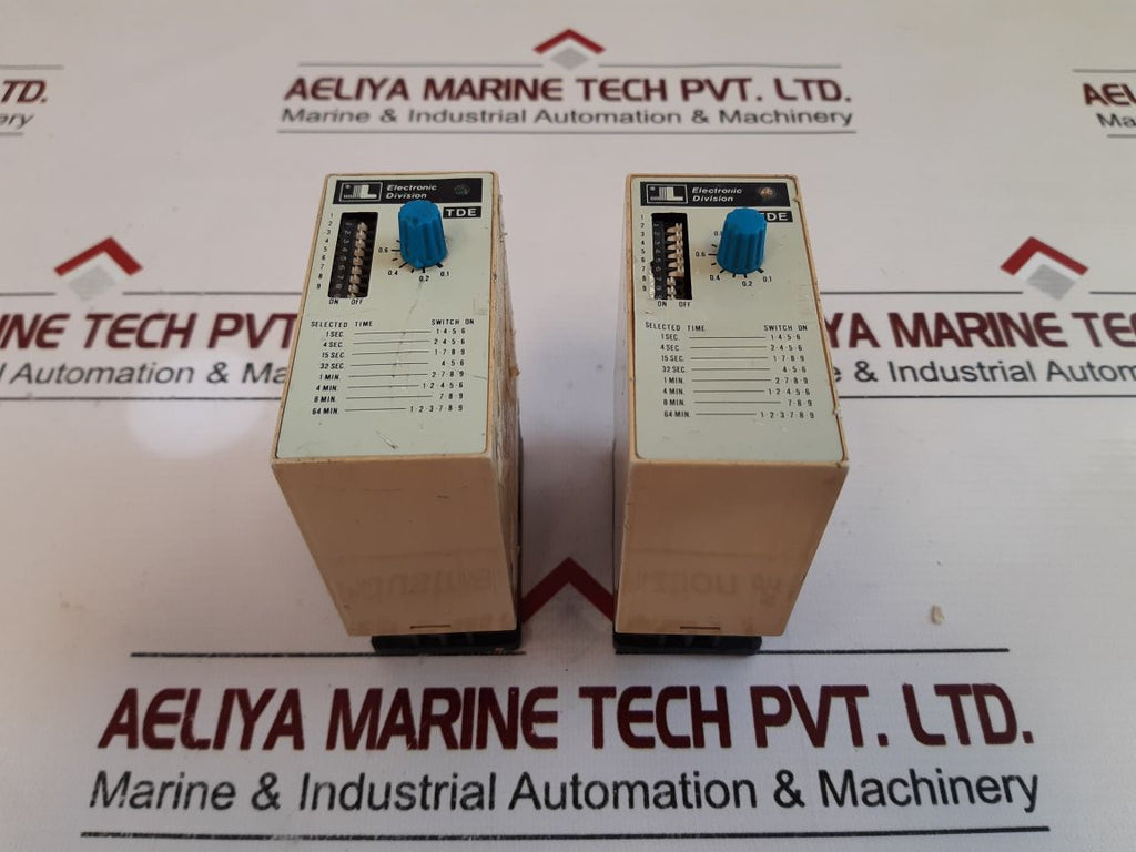 Tde Lovato Tde Time Relay With Adjustable Delay On Release Used ...
