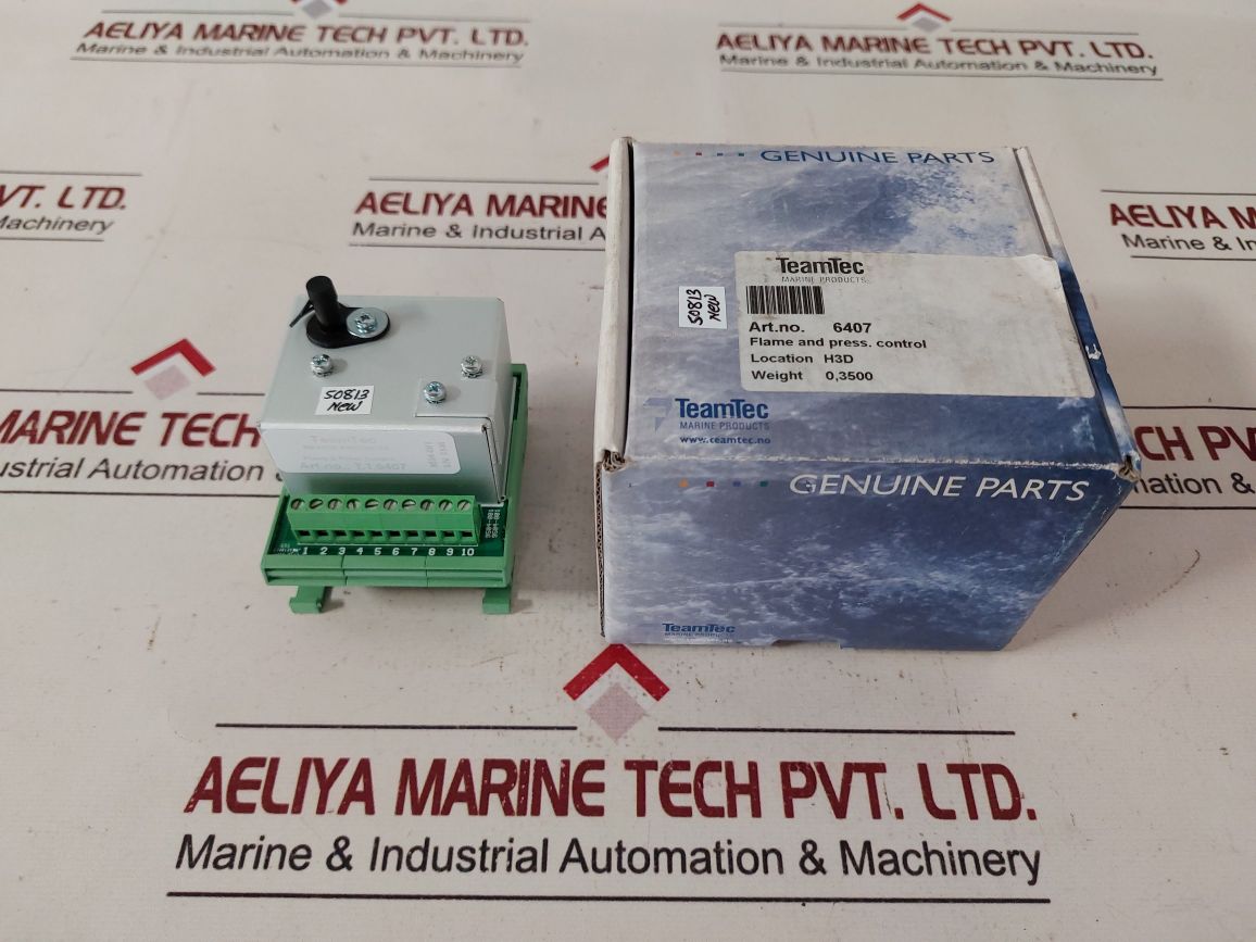 Teamtec T.T.6407 Flame And Pressure Control – Aeliya Marine