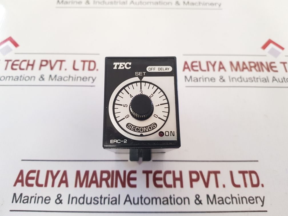 Tec Erc-2 Time Delay Relay Ac200-220V 50/60Hz – Aeliya Marine