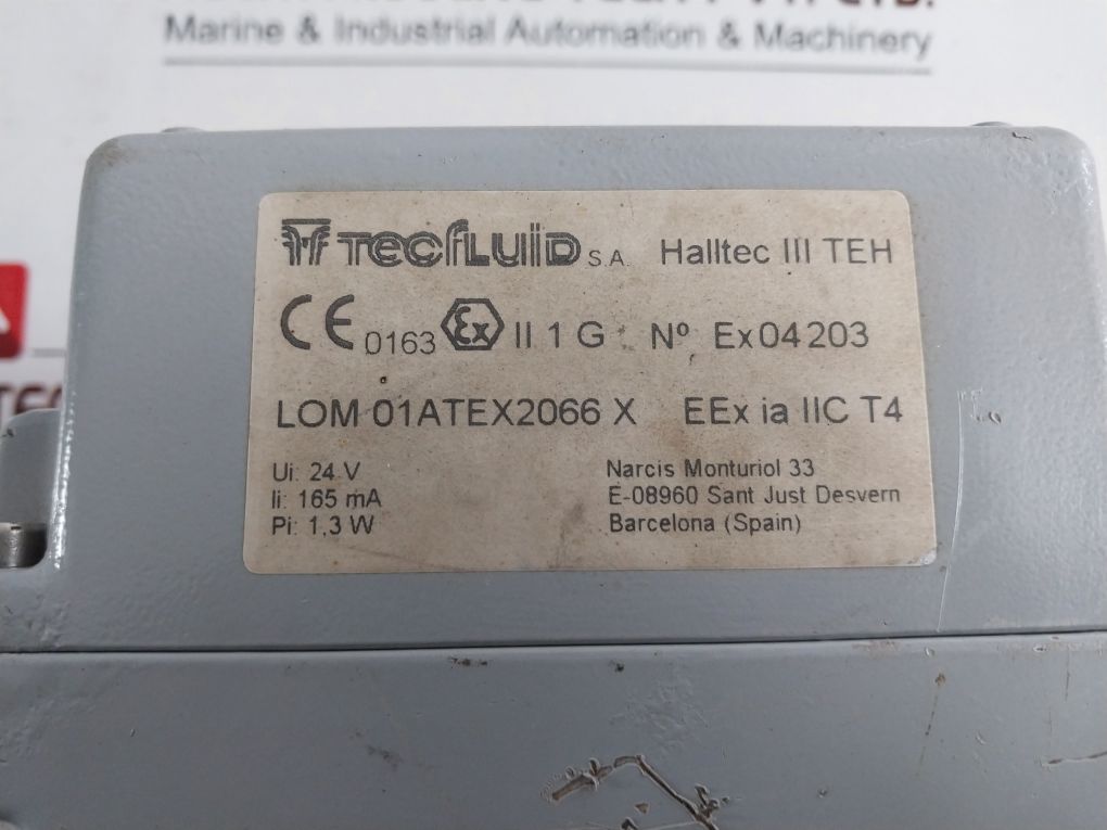 Tecfluid Dp-65 Flowmeter – Aeliya Marine