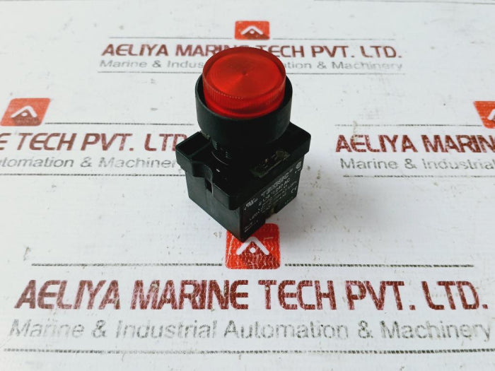 Teknic 2Lhlr 240 Ac Red Led Lamp Indicator Push Button – Aeliya Marine