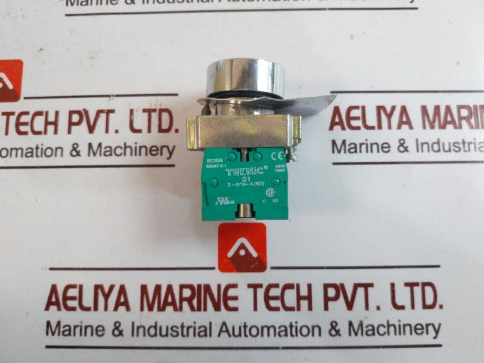 Teknic S1 Push Button Contact Block Iec 60947-5-1, A600 Q600, 10A 500V ...