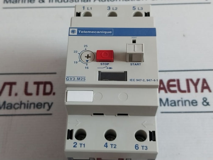 Telemecanique Gv3-m25 Motor Circuit Breaker – Aeliya Marine