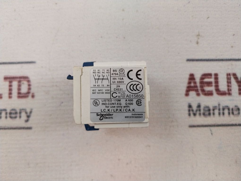 Telemecanique La1Kn22 Auxiliary Contact Block – Aeliya Marine