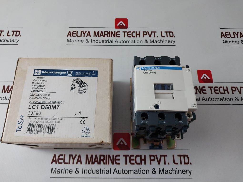 Telemecanique Lc1 D50M7 Contactor – Aeliya Marine