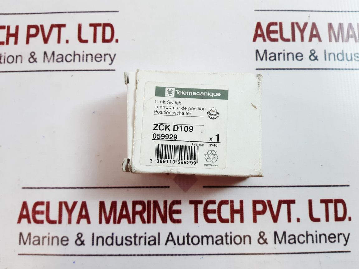 Telemecanique Zck-d109 Limit Switch – Aeliya Marine