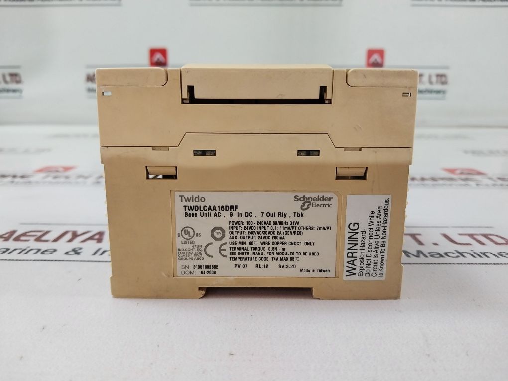 Telemecanique/Schneider Electric Twdlcaa16Drf Compact Plc Base Unit 24 ...
