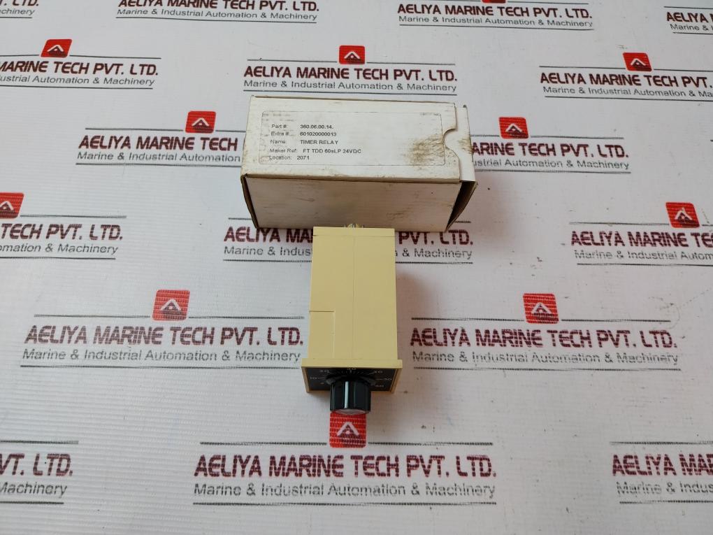 Tempatron Ft Tdd Timer Relay 60S Lp 24Vdc – Aeliya Marine