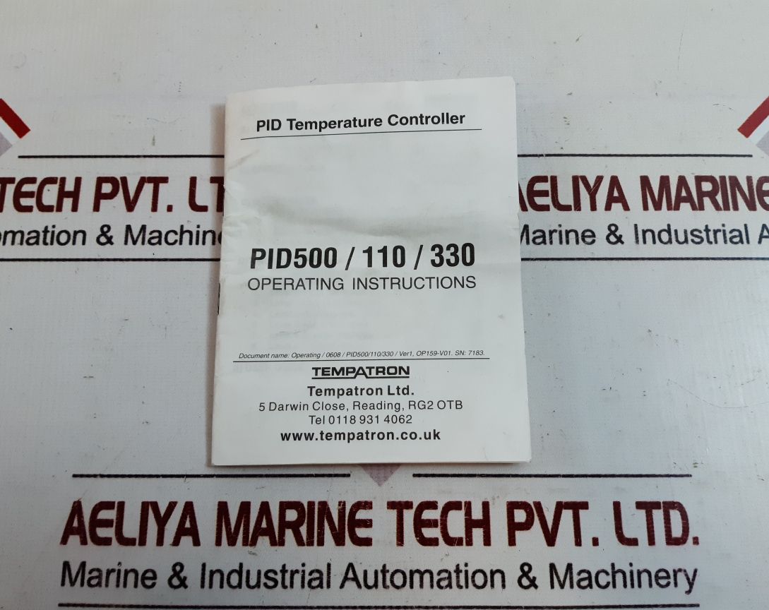 Tempatron Pid330 Pid Temperature Controller – Aeliya Marine