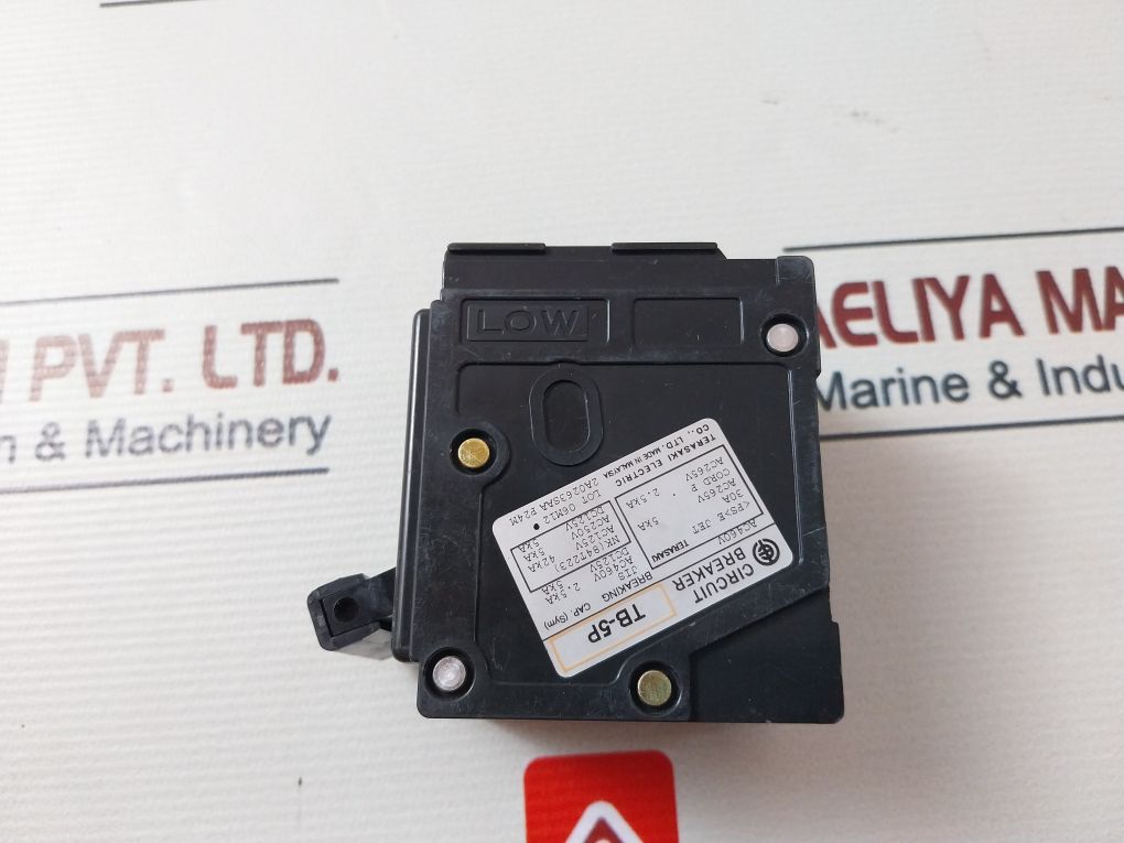 Terasaki Electric Tb-5P No-fuse Circuit Breaker 2-pole – Aeliya Marine