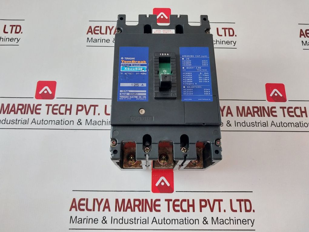 Terasaki Xs225Ns Tembreak Circuit Breaker – Aeliya Marine
