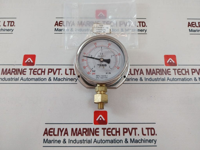 Tess En 837.1 Pressure Gauge 1/2â€ Bsp, Bm – Aeliya Marine