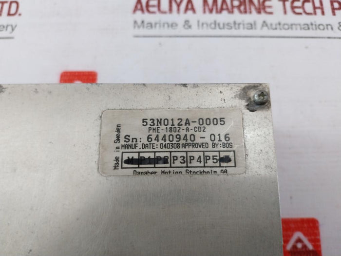 Tetra Pak Pme-1802-a-cd2 Power Supply Module 53N012A-0005 230Vac 2A 18 ...