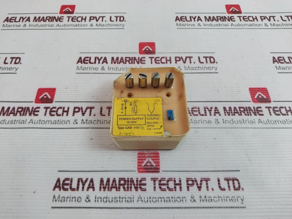 Thermo-couple Gab-100/E Power Supply 12-35V 4-20Ma – Aeliya Marine