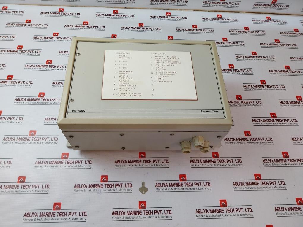 Thorn System T680 Afa-minerva Fire Alarm Panel – Aeliya Marine