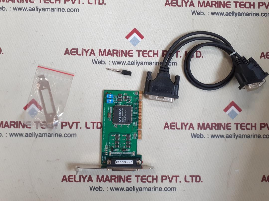 Moxa cp-132 ul 2-port rs-422/485 pci board w/cable – Aeliya Marine