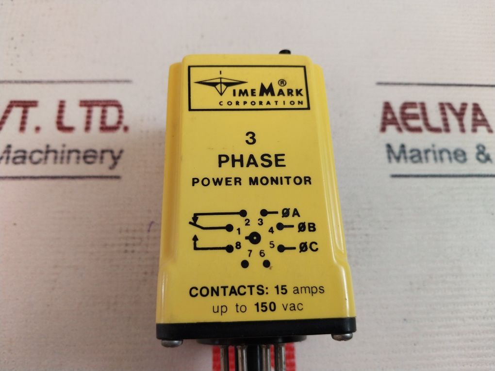 Timemark A258B 3 Phase Power Monitor – Aeliya Marine