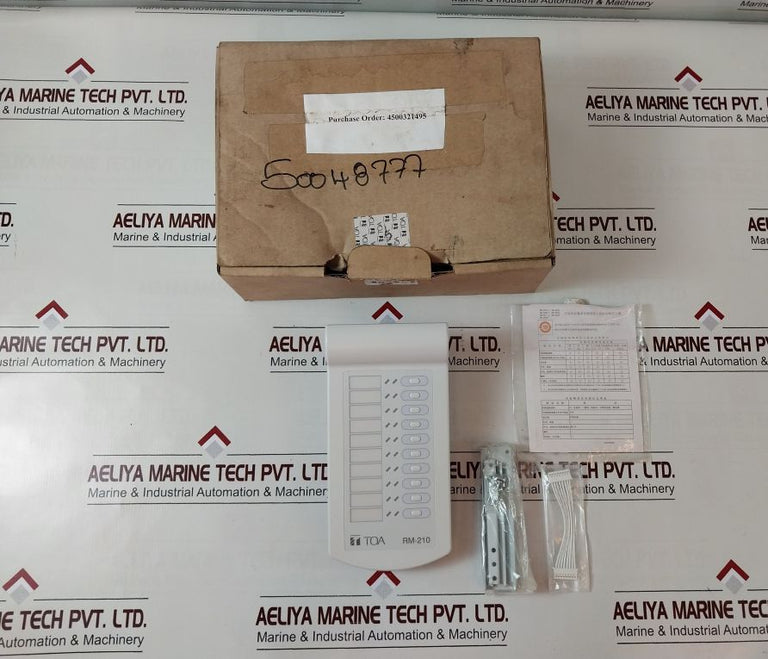 Toa Rm-210 S Remote Mic Extension - Durable, 730g – Aeliya Marine