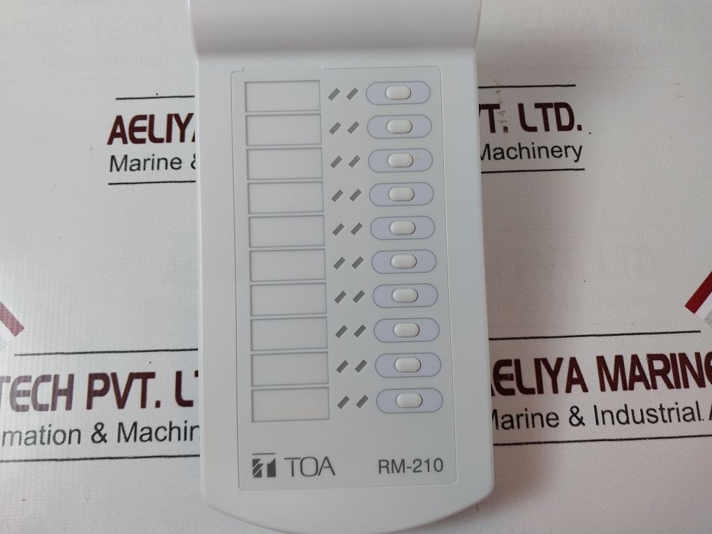 Toa Rm-210 S Remote Mic Extension - Durable, 730g – Aeliya Marine