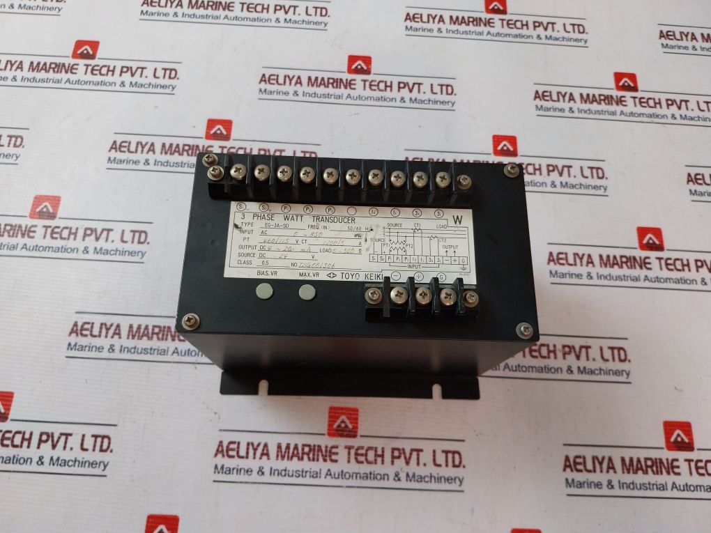 Toyo Keiki Eg-3A-sd 3 Phase Watt Transducer 50/60Hz – Aeliya Marine