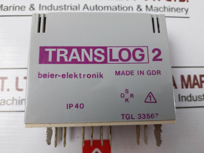 Translog 2 Relay Module 116 - Beier-elektronik Dsrk Series – Aeliya Marine