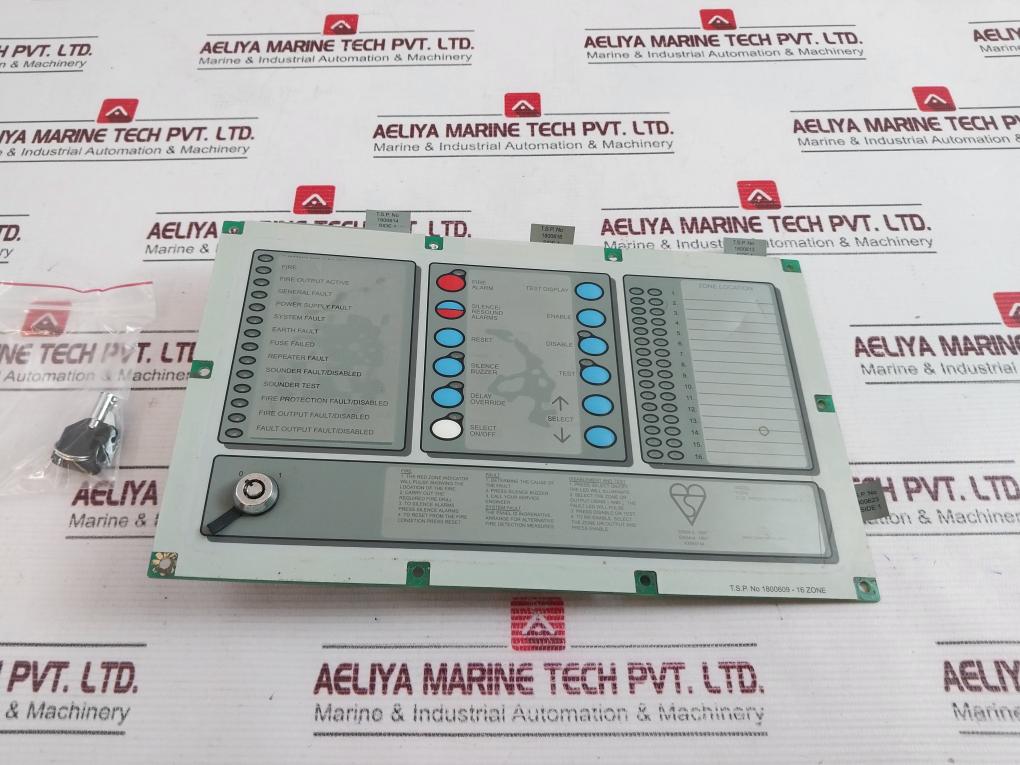 Tyco C1628 Fire Panel Display Board T1216 – Aeliya Marine